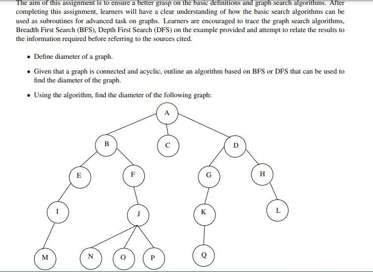 Solved The aim of this assignment is to ensure a better | Chegg.com