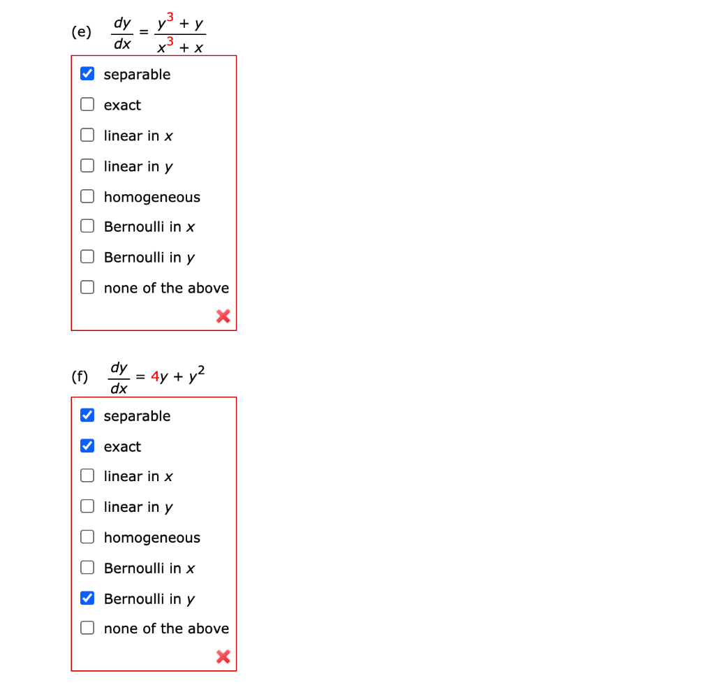 Solved Classify Each Differential Equation As Separable