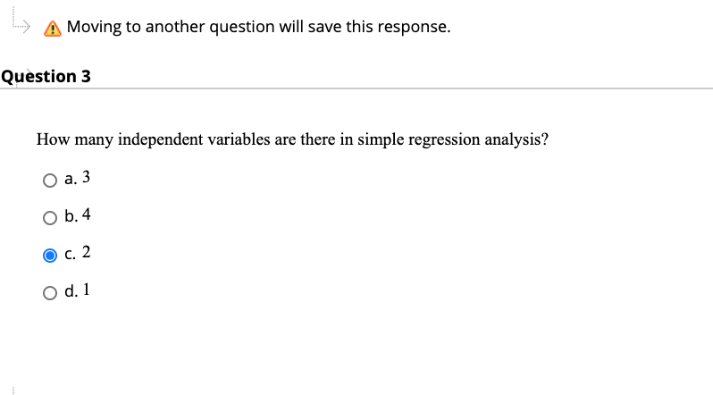Solved Question 1 R2 is calculated as O a. RSS/TSS ob.1 - | Chegg.com