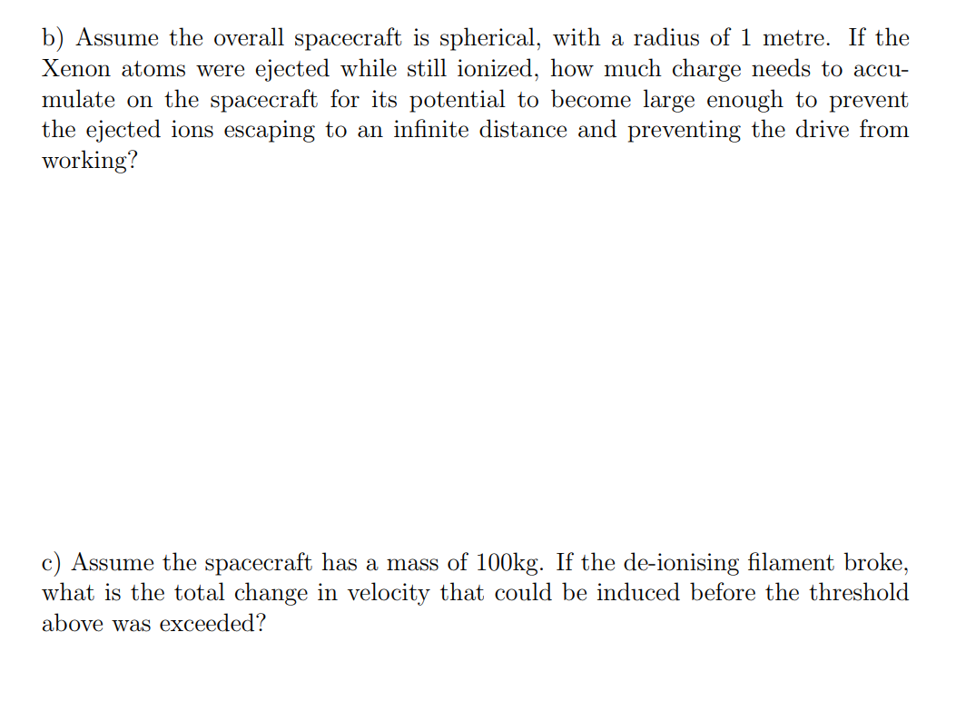 Solved 1. Consider an ion drive as shown below. Power supply | Chegg.com