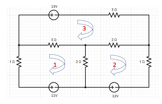 Solved Determine the loop current equations. (a) use | Chegg.com