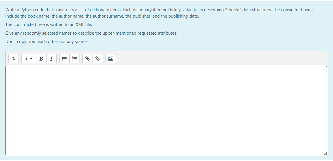Solved Write a Python code that constructs a list of | Chegg.com