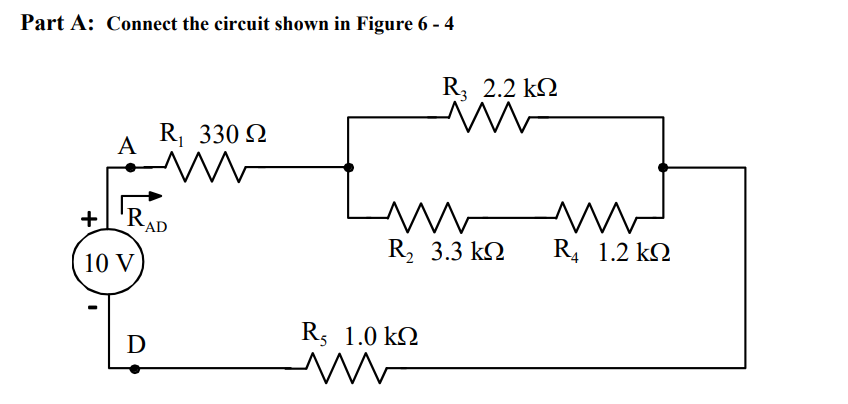 Solved show how to connect the circuits with breadboard and | Chegg.com