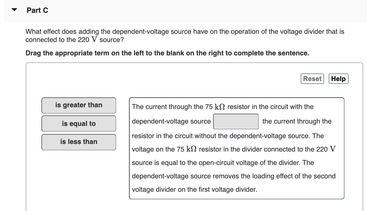 Solved II Review | Constants Consider two voltage dividers | Chegg.com