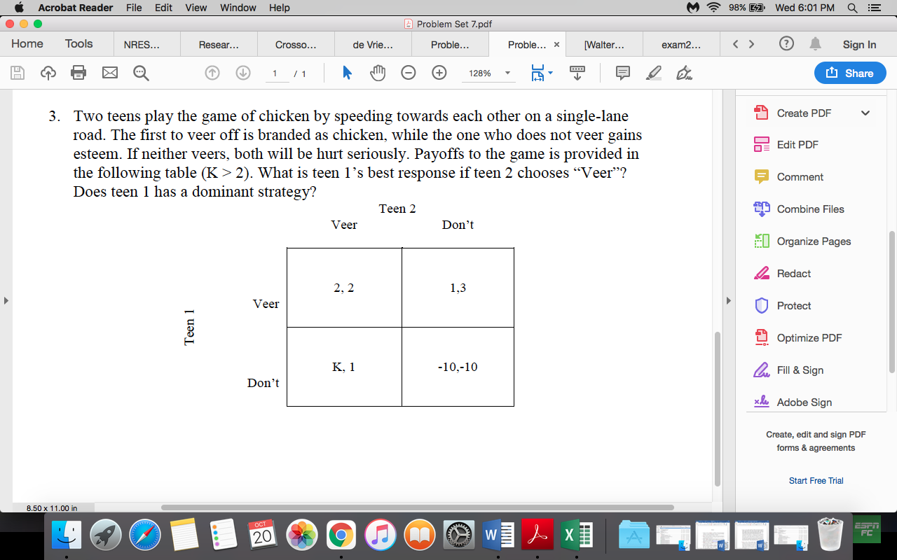 Solved Acrobat Reader File Edit View Window Help M 98% 62 | Chegg.com