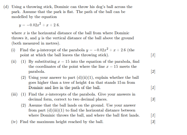 Solved Question 3 −20 marks Throughout this question, you | Chegg.com
