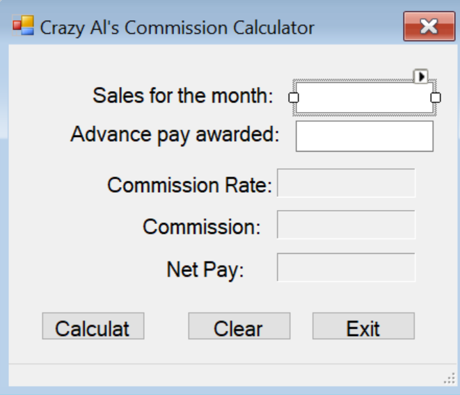 Solved In Visual Basic, modify this program by adding a tax | Chegg.com