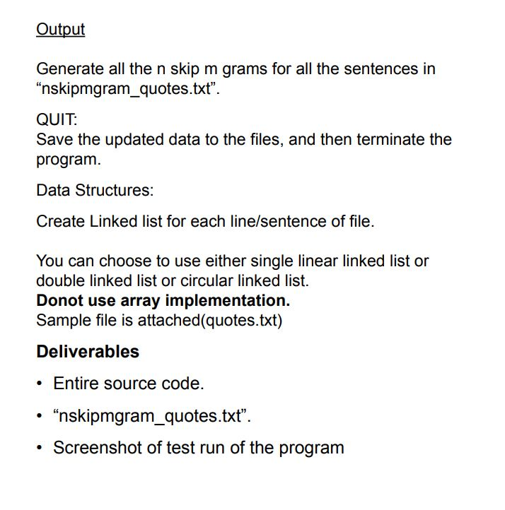 Solved You are going to write a program that reads each line | Chegg.com