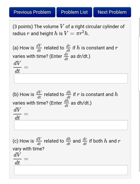 Solved A7 3.6-3.7: Problem 18 Previous Problem Problem List | Chegg.com
