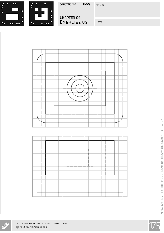Solved SECTIONAL VIEWS NAME CHAPTER 04 EXERCISE 08DATE CT et | Chegg.com