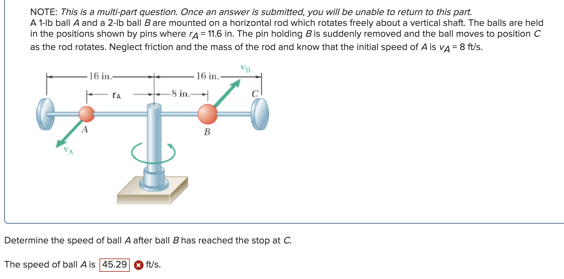 Solved NOTE: This is a multi-part question. Once an answer | Chegg.com