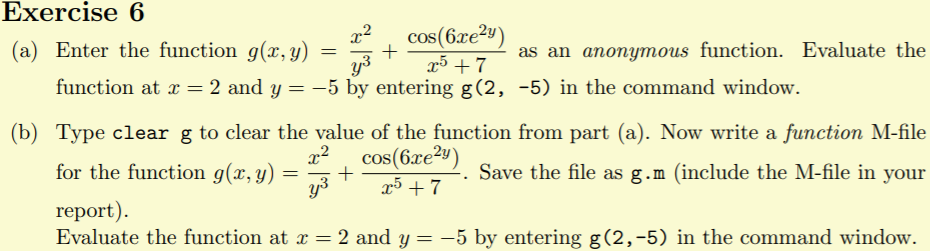 Matlab Assign 1 Follow Directions And Complete Will 4396
