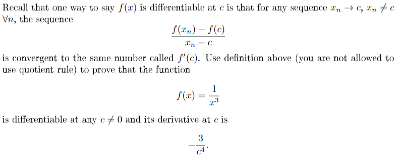 Solved Let me know what you all think. My derivative rules | Chegg.com