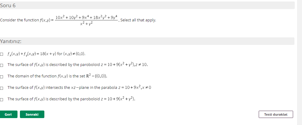 Solved can you write the answer like 1 is true 2 is false 3 | Chegg.com