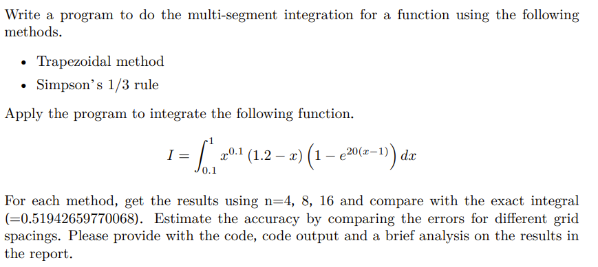 Solved Don't forget to provide with code, code output and | Chegg.com