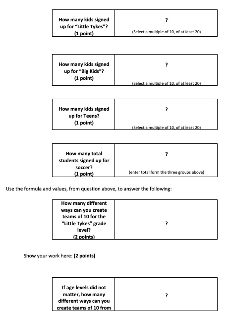 Solved MATH125: Unit 8 Submission Assignment Answer Form | Chegg.com