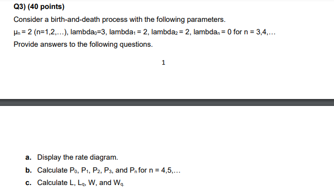 Solved Consider the following (one-step) transition matrix | Chegg.com