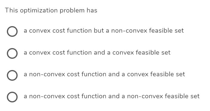 Solved Constrained Optimization Consider An Optimization 8632