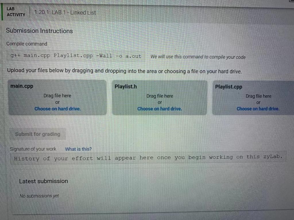Solved You will be building a linked list. Make sure to keep | Chegg.com