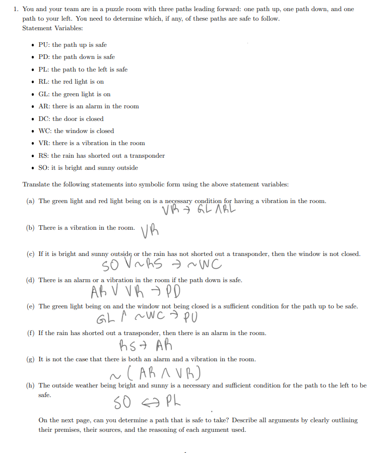 Discrete math Continue from the previous page. | Chegg.com