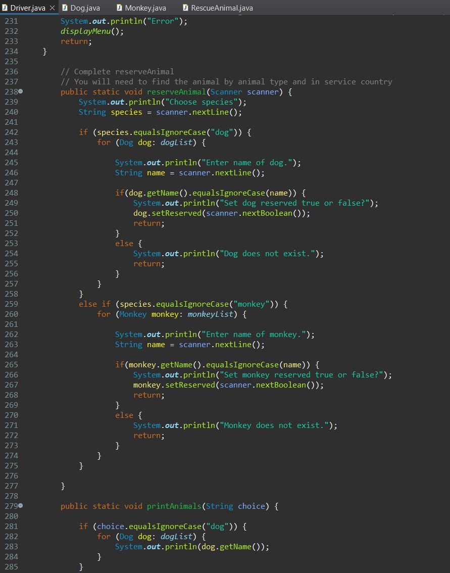 Solved Can someone help me out with my java | Chegg.com