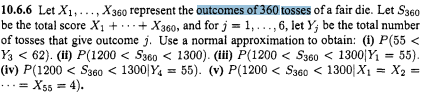 do i),ii),iii) ﻿and check continuity correction | Chegg.com