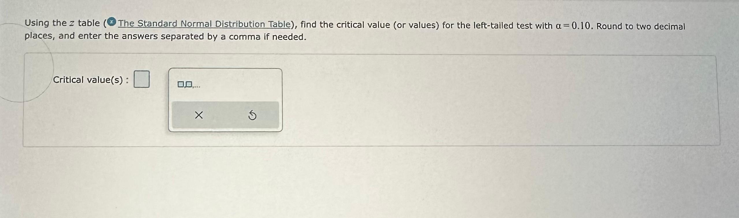 Solved Using the z table ( $ The Standard Normal | Chegg.com