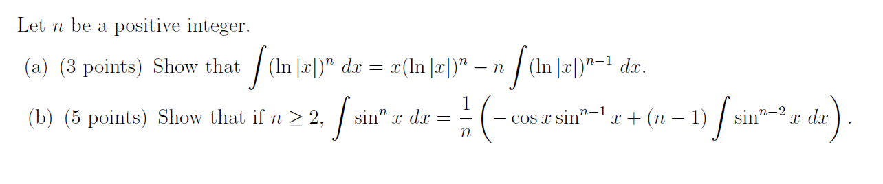 Solved If the integration by parts formula is to be applied, | Chegg.com