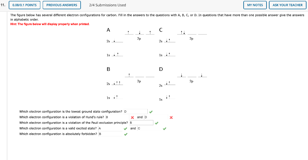 Solved I need help with the two I got wrong! I tried A and C | Chegg.com