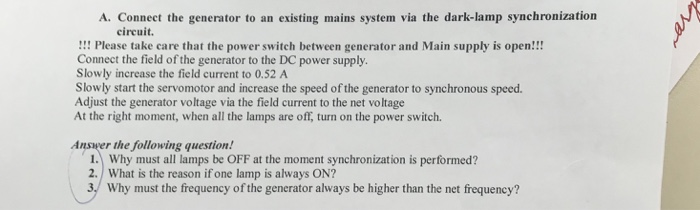 Solved There are three questions about Dark-Lamp method | Chegg.com
