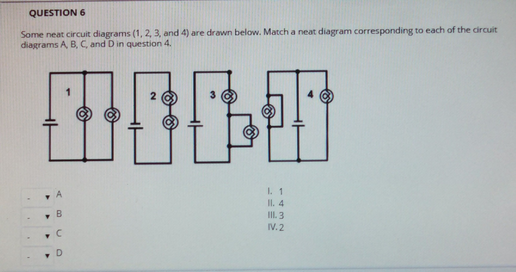 Solved QUESTION 6 Some neat circuit diagrams (1, 2, 3, and | Chegg.com Solved QUESTION 6 Some neat circuit diagrams (1, 2, 3, and | Chegg.com