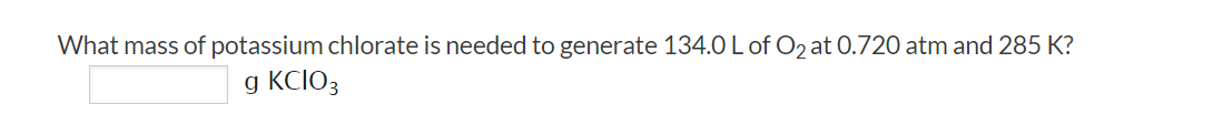 Solved A common laboratory-scale reaction can generate | Chegg.com