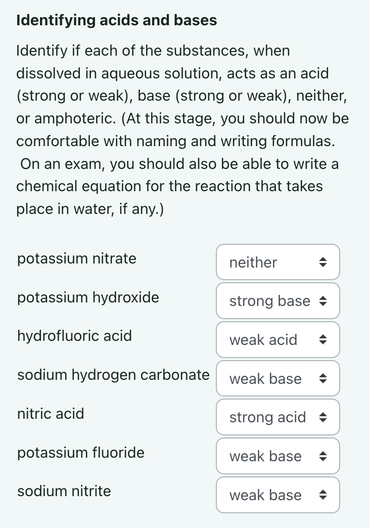 Solved Are my answers correct? Just want to check and see | Chegg.com