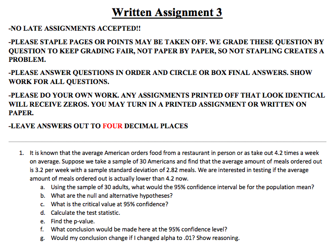 Solved Written Assignment 3 NO LATE ASSIGNMENTS ACCEPTED!! | Chegg.com
