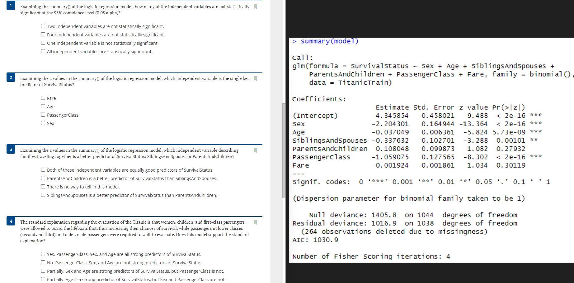 Solved Please use model on right to answer question 3 ﻿on | Chegg.com