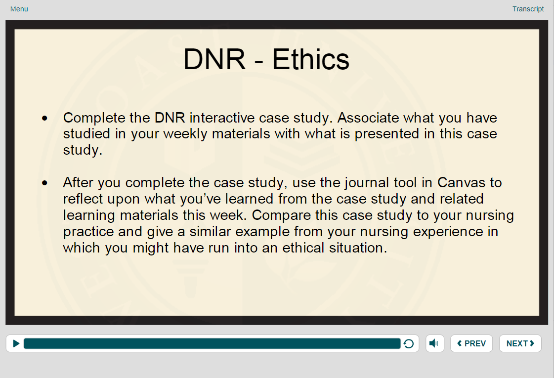 Solved Interactive case study: DNR I can't upload the link, | Chegg.com
