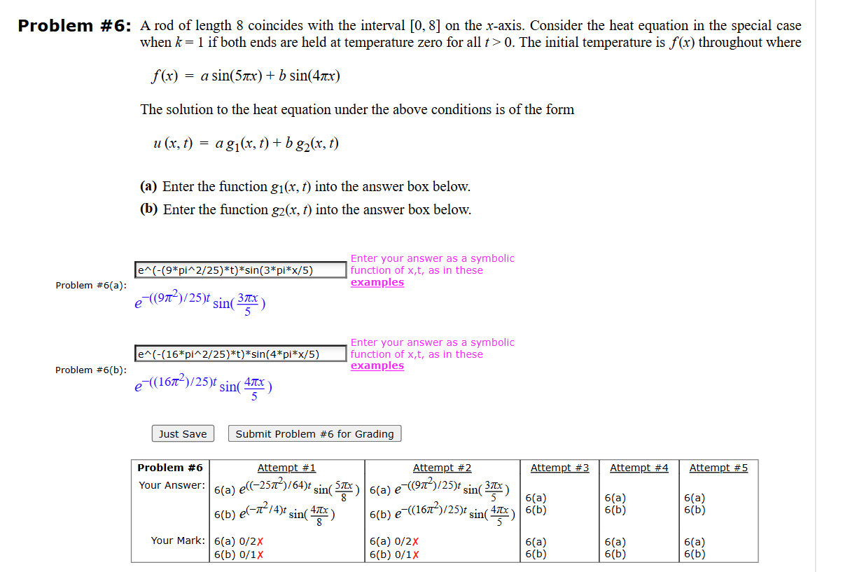 Solved Please solve question and confirm your answer was not | Chegg.com