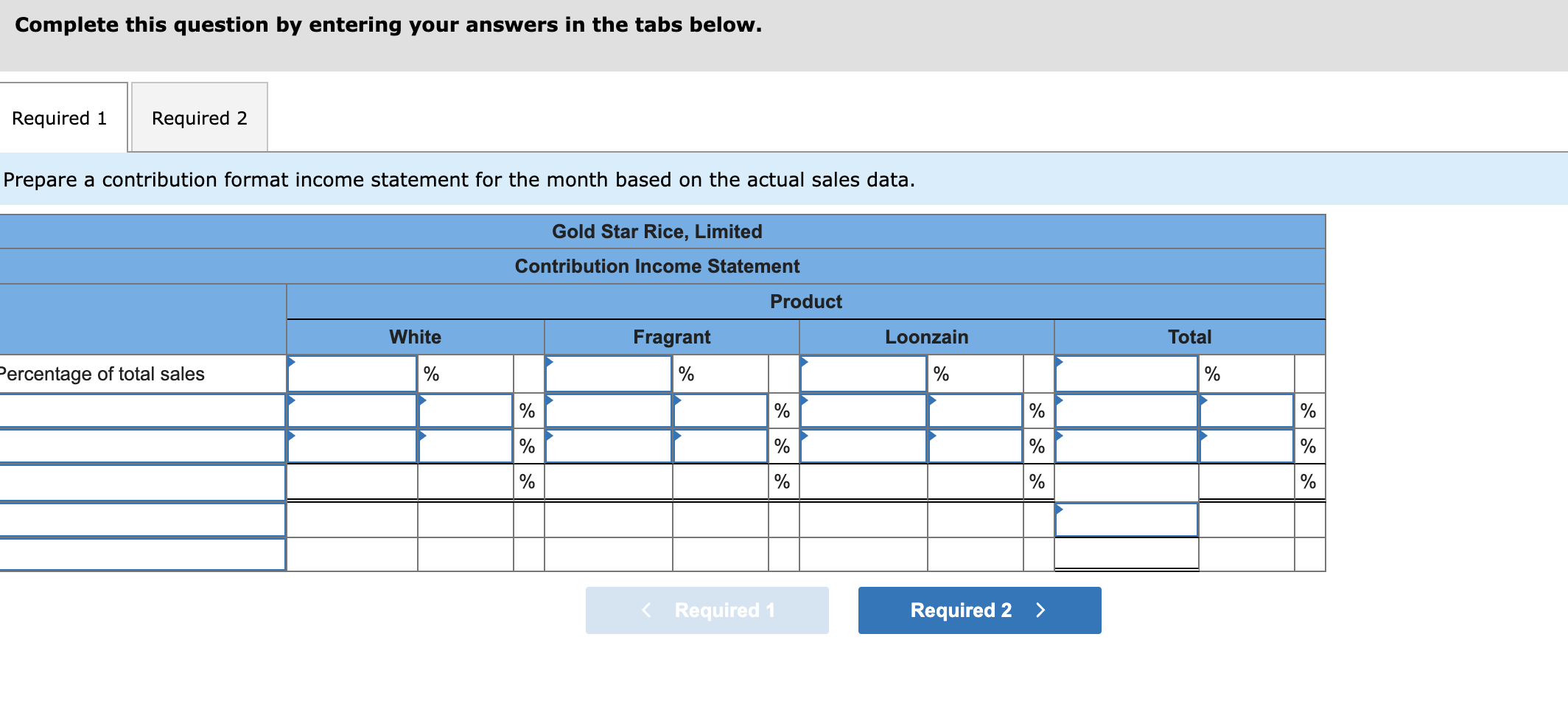 Solved Problem 5-21 (Static) Sales Mix; Multiproduct | Chegg.com