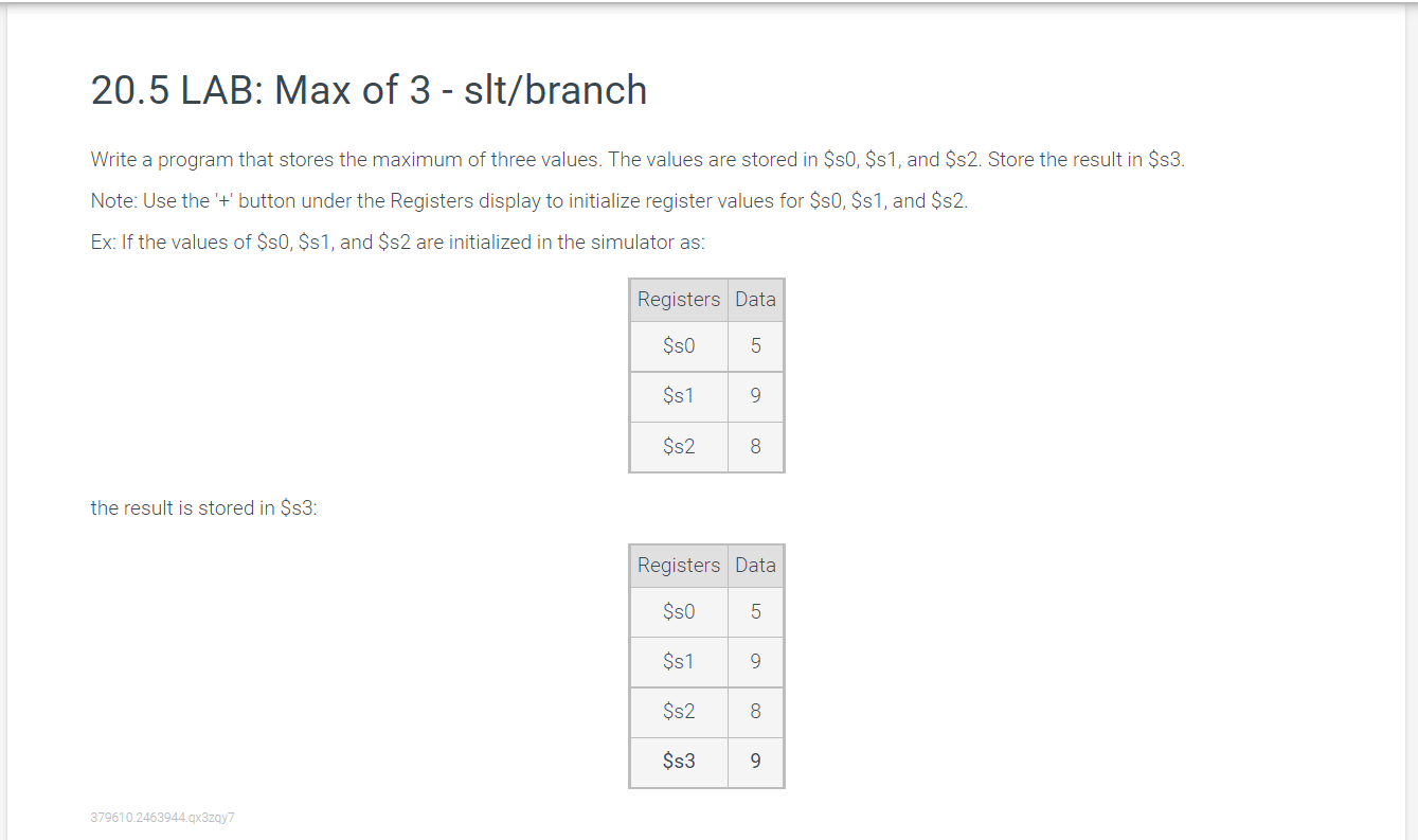 Solved 205 Lab Max Of 3 Sltbranch Write A Program That 4253