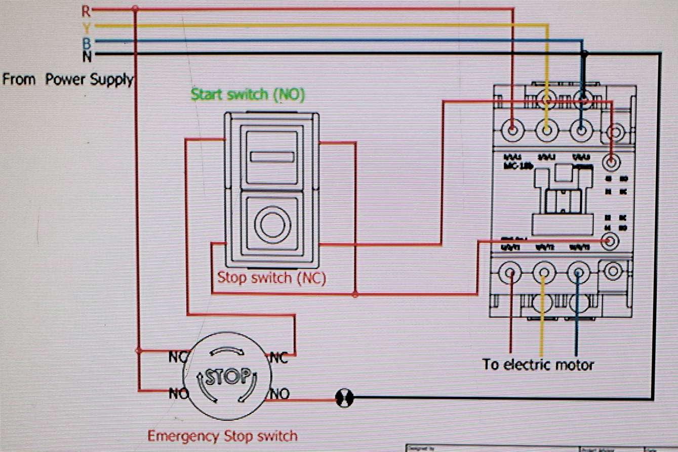 Solved Emergency Stop switch | Chegg.com