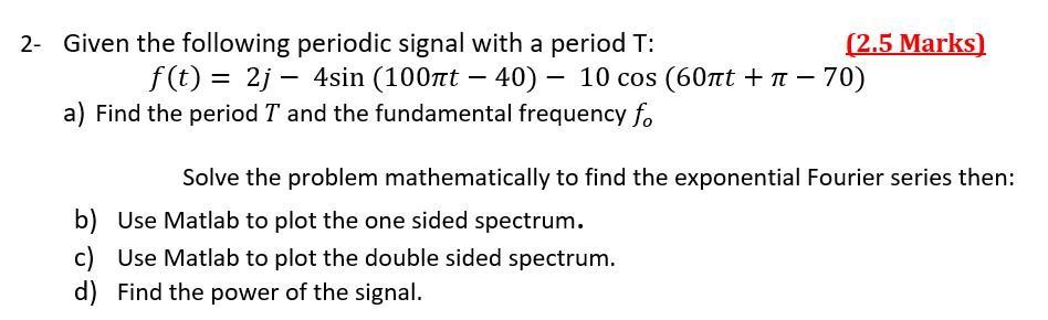 Solved Please use MATLAB code, and please don't copy and | Chegg.com