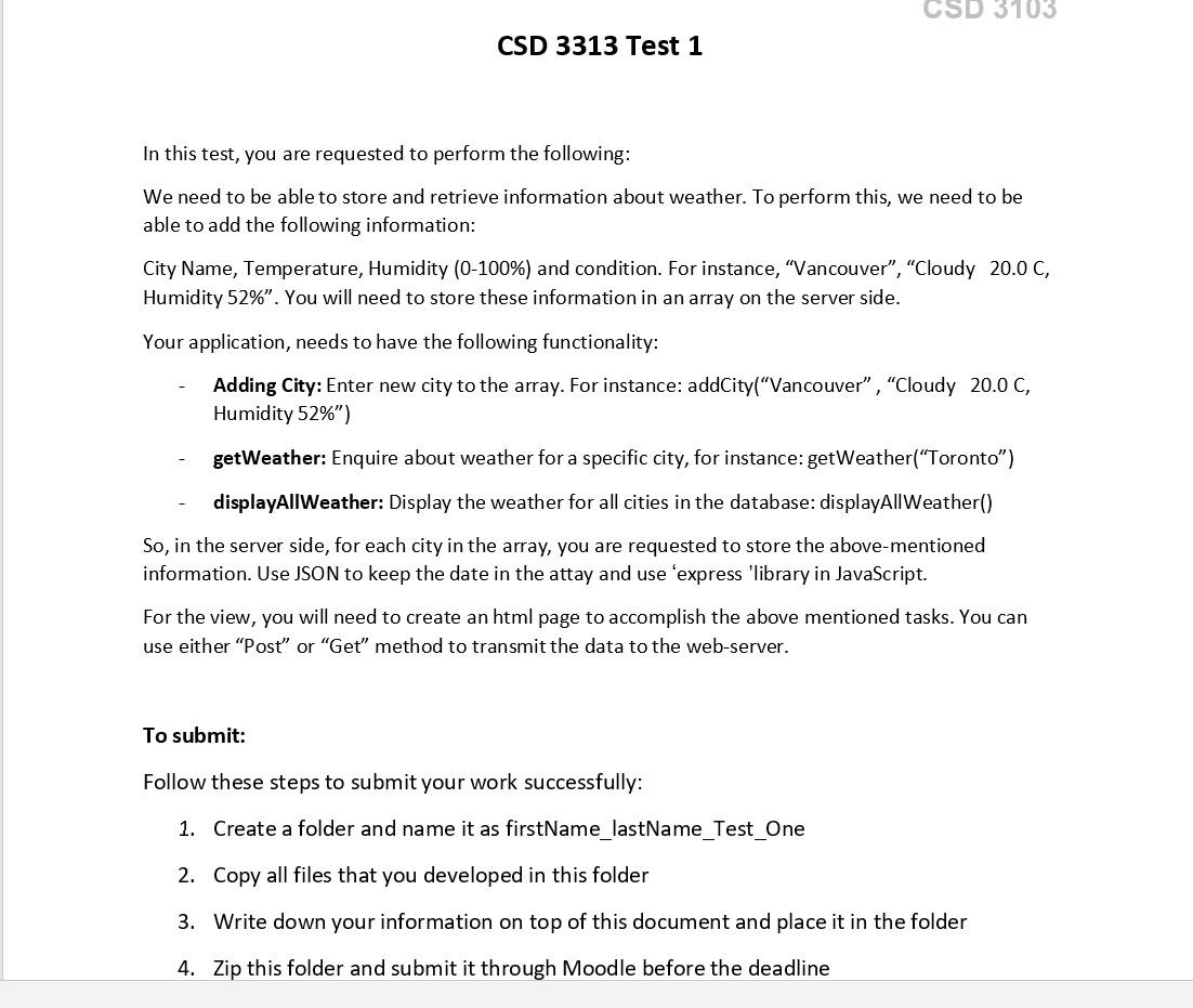 Solved **Urgent please solve this in Visual studio code with | Chegg.com
