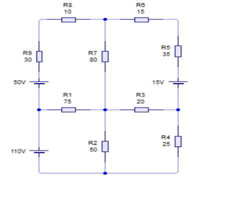 Solved Analyze the following electrical circuit using Gauss | Chegg.com