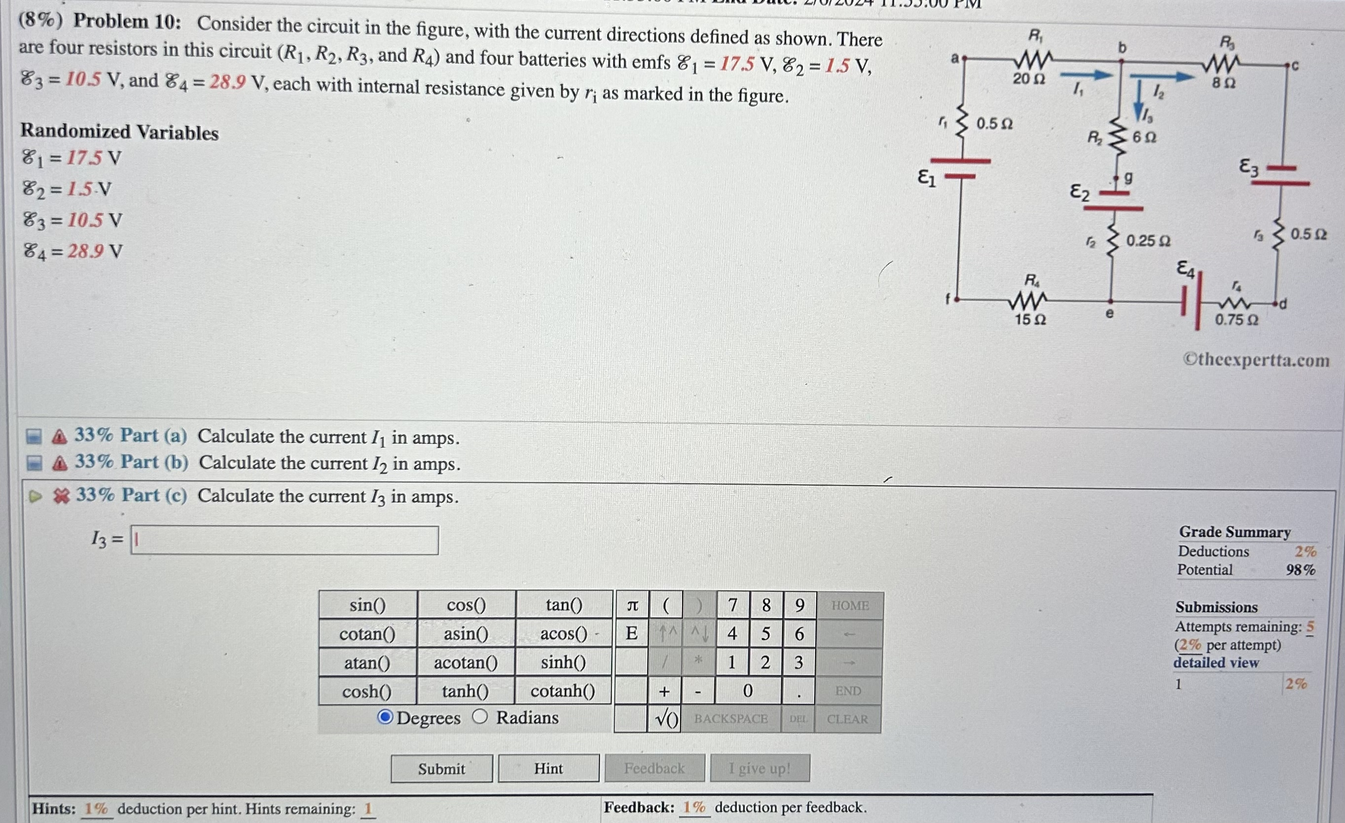 Solved Please answer a,b, ﻿and c Problem 10: Consider the | Chegg.com