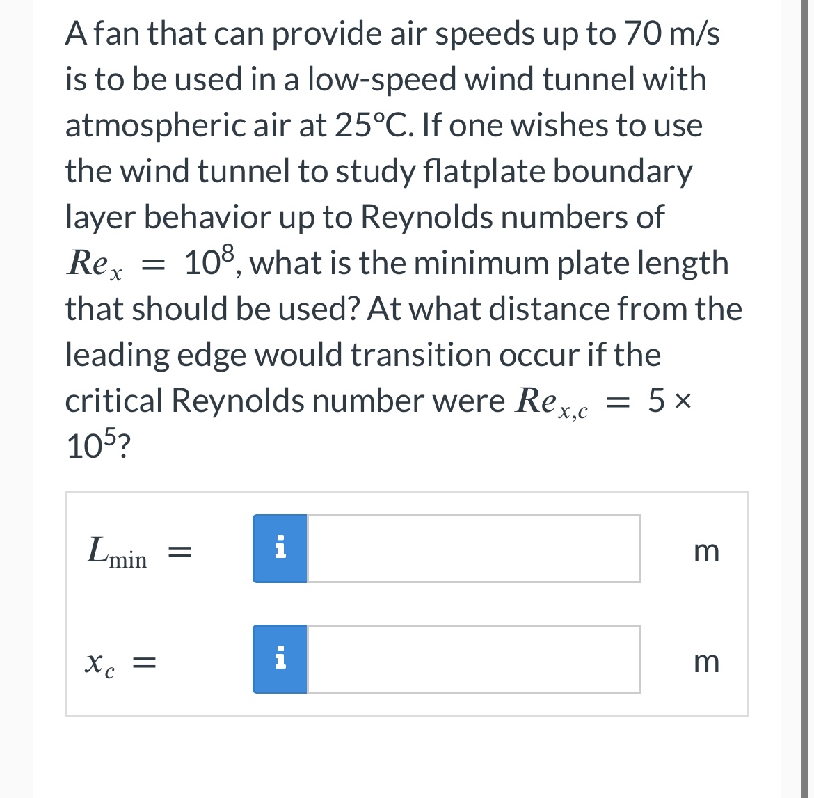 Solved A fan that can provide air speeds up to 70 m/s is to | Chegg.com