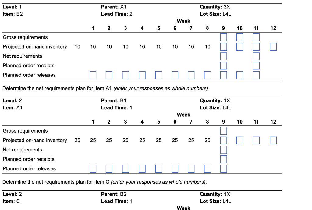Solved Click the icon to view the product structure and | Chegg.com