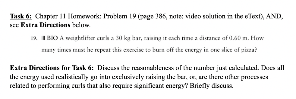 Task 6: Chapter 11 Homework: Problem 19 (page 386, | Chegg.com