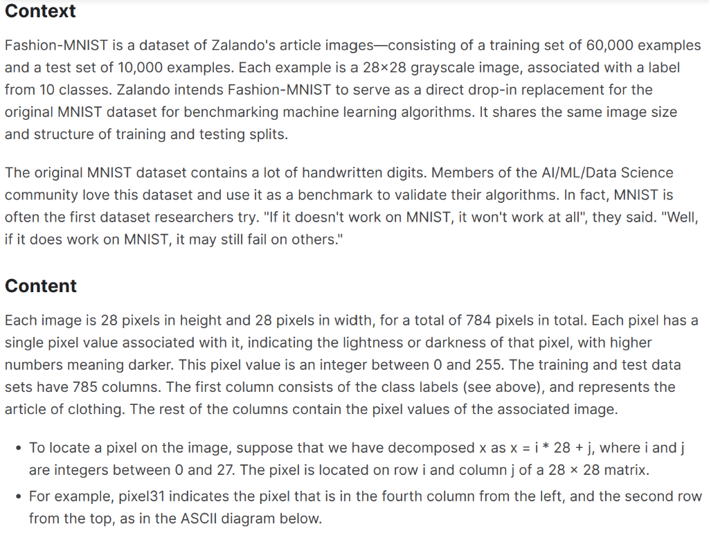 Fashion Mnist Is A Dataset Of Zalandos Article 