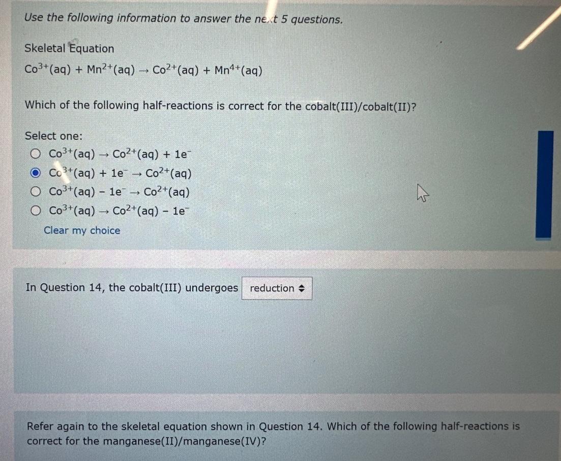 Solved Use the following information to answer the ne.t 5 | Chegg.com