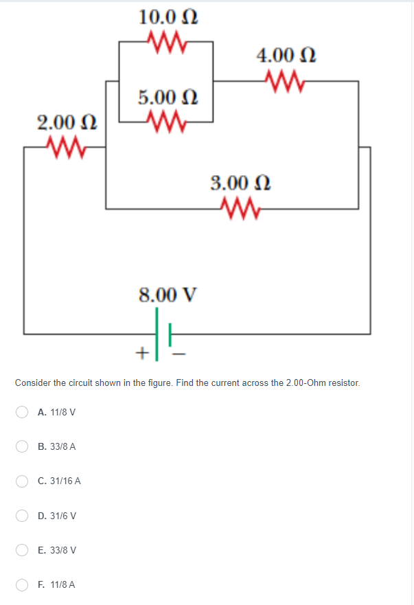 Solved Consider the circuit shown in the figure. Find the | Chegg.com